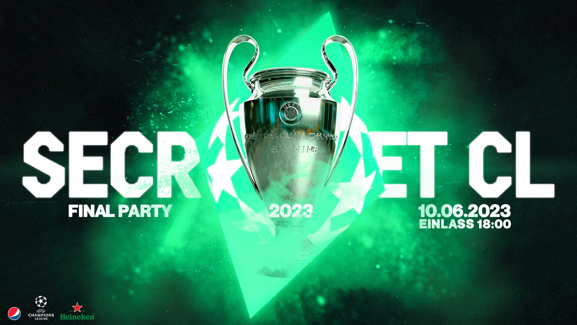 Secret UEFA Champions League Final Party 2023