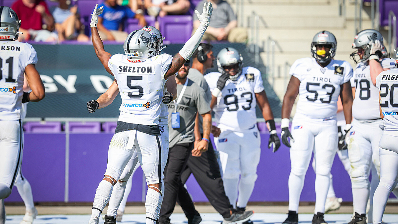 ELF: Raiders Tirol ziehen nach Sieg gegen Berlin ins Playoff ein