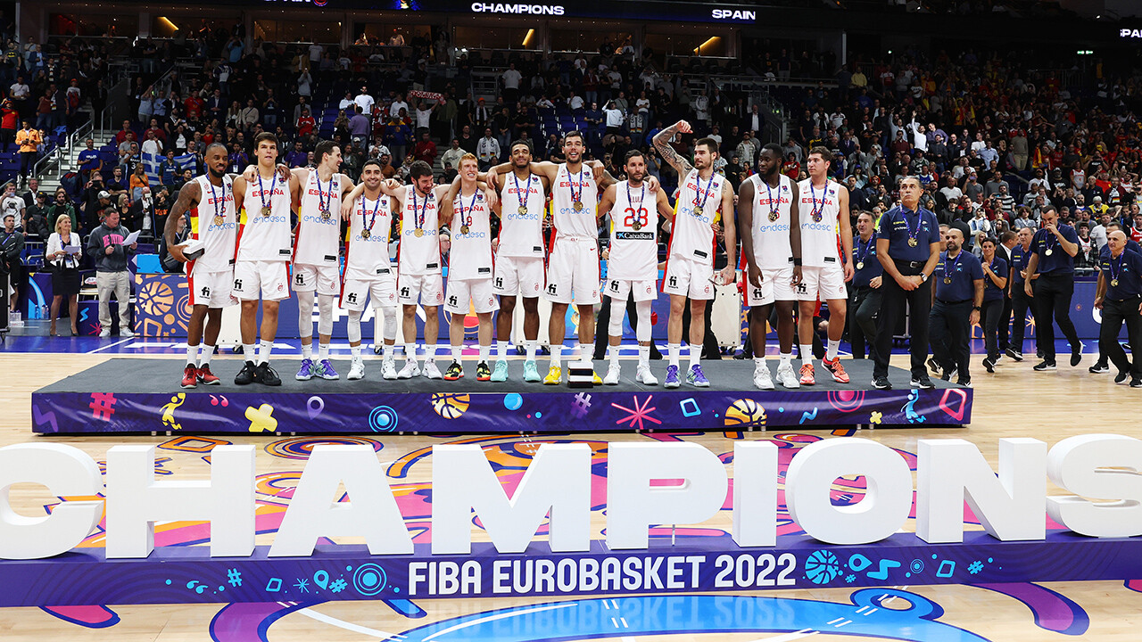 Spanien ist zum vierten Mal Basketball-Europameister
