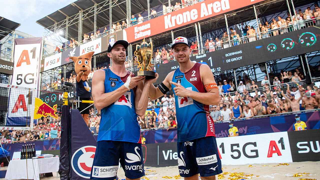 Mol/Sorum gewinnen Beach-EM in Wien - 4. Gold in Serie (Rekord)