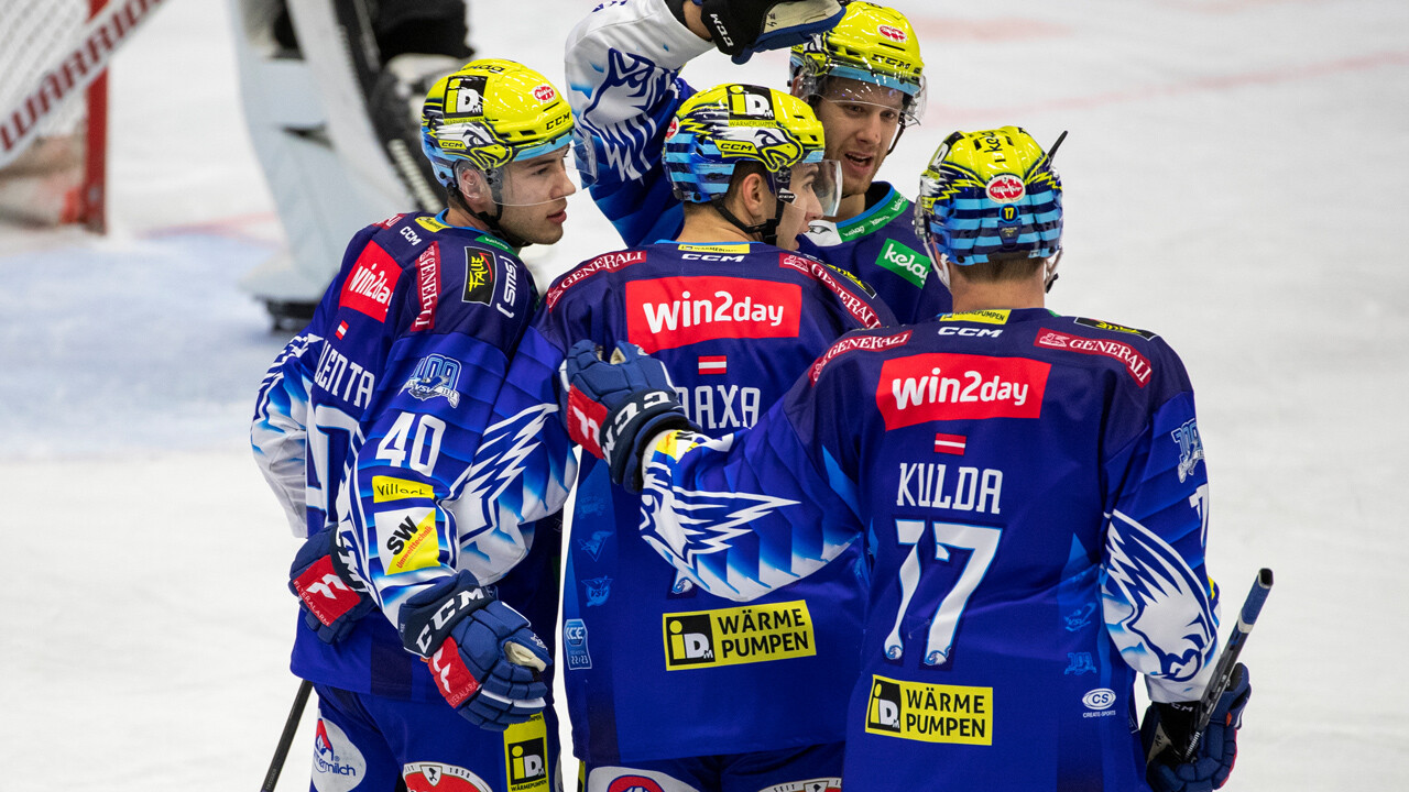 ICE: 13 Tore! VSV gelingt erster Sieg bei Tor-Festival