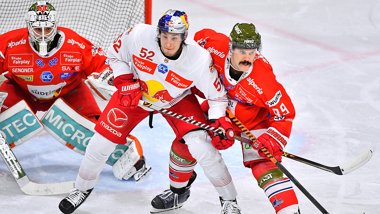 ICE Hockey League: Bozen gewinnt Spitzenspiel gegen Salzburg