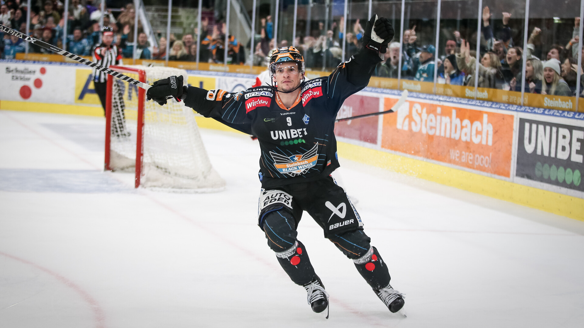 ICE: Black Wings Linz entzaubern Heimmacht Bozen mit 2:1