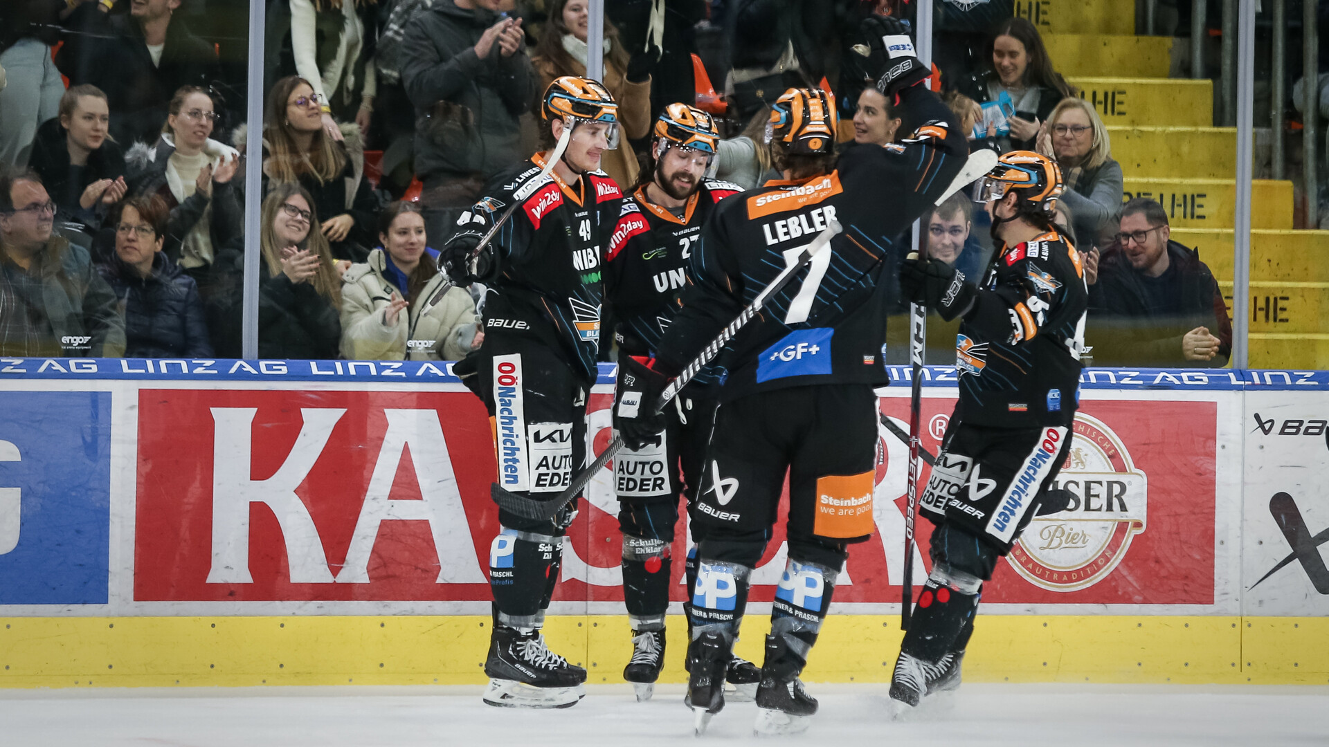 Linz zieht gegen Graz als letztes Team ins ICE-Viertelfinale ein