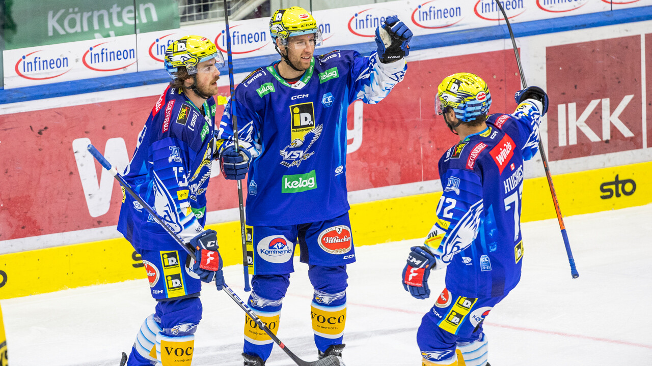 ICE: VSV gewinnt wichtiges Heimspiel gegen Ljubljana