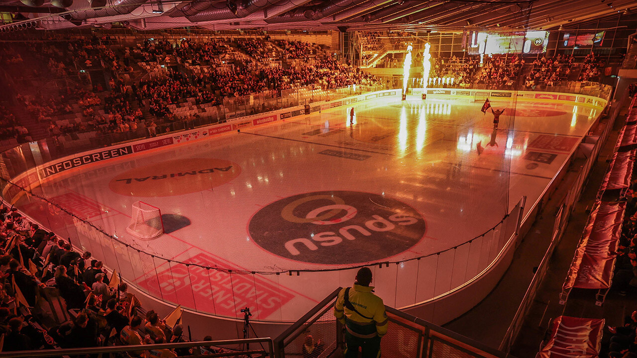 ICE: Erneute Kühlsystem-Probleme in Halle der Vienna Capitals