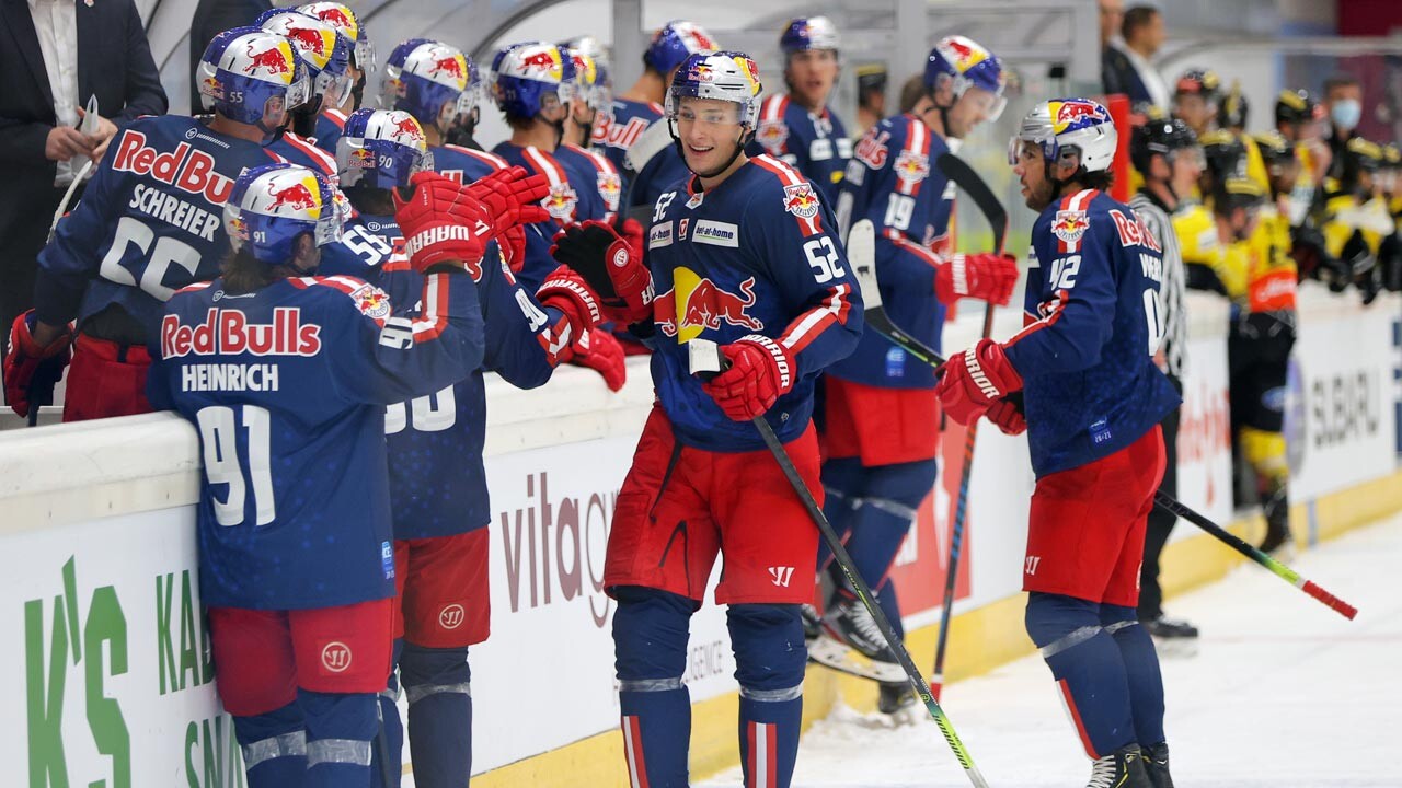 Eishockey - Red Bulls Salute: Salzburg holt gegen Capitals Rang 3