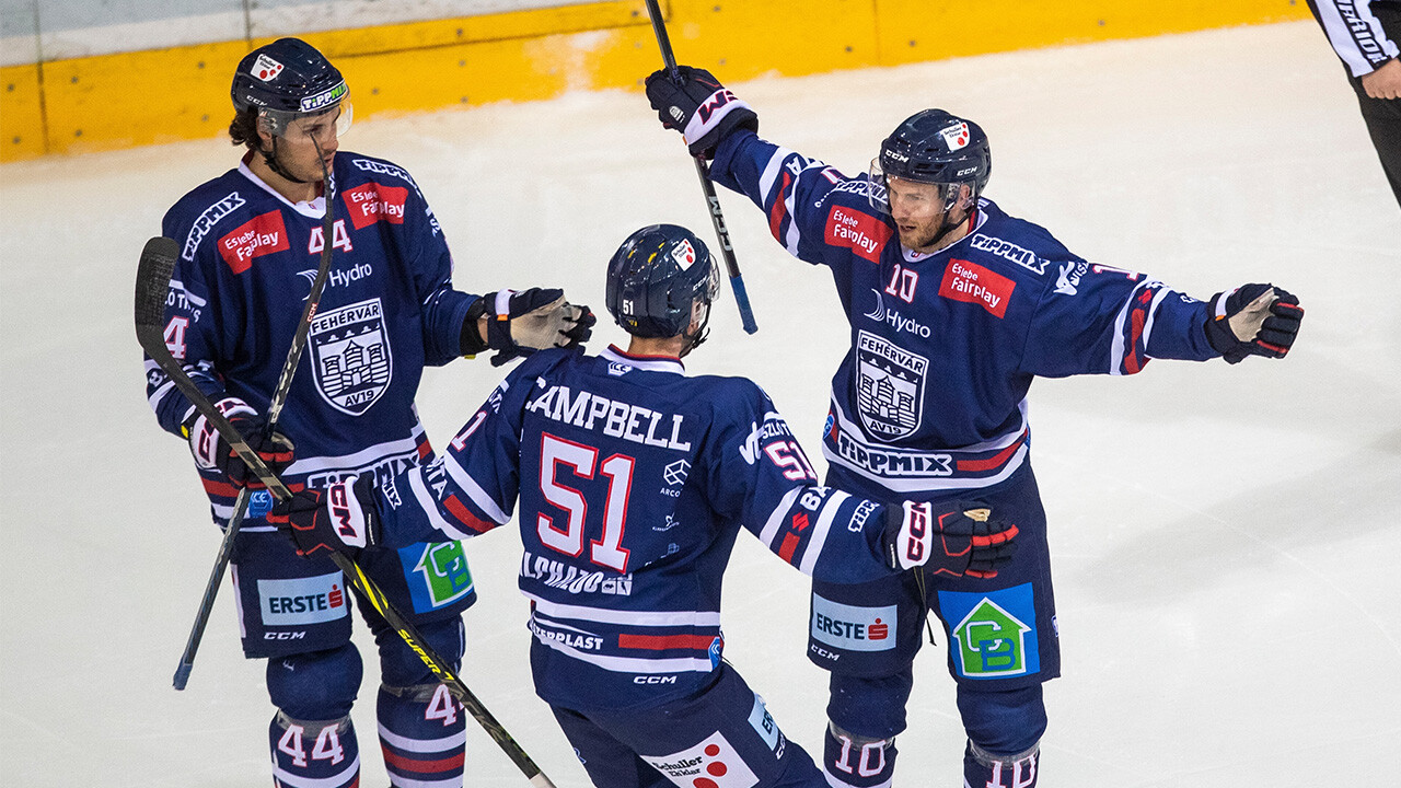 ICE: Vienna Capitals tauschen mit Fehervar AV19 das Heimrecht