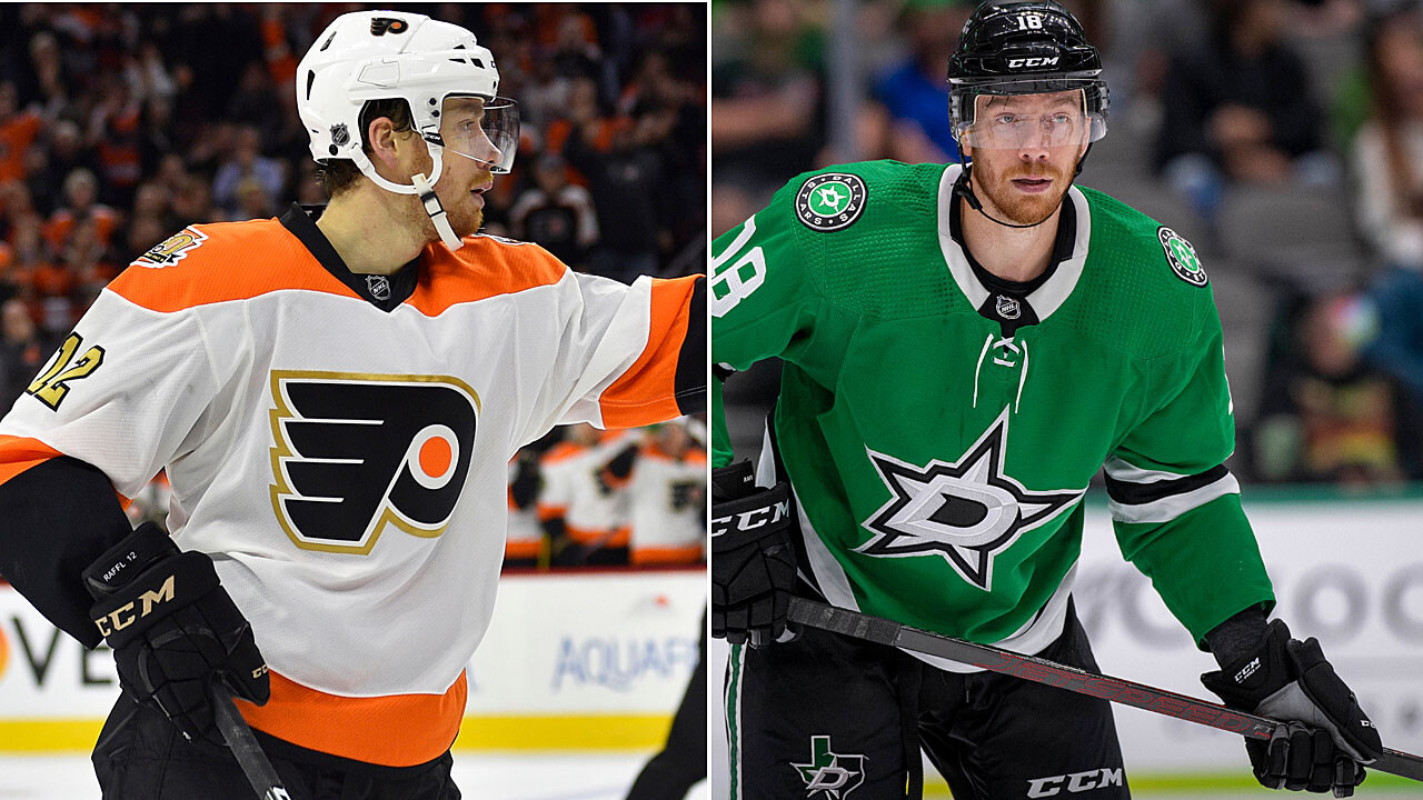 Michael Raffl vor Philadelphia gegen Dallas. "Kompletter Zufall"