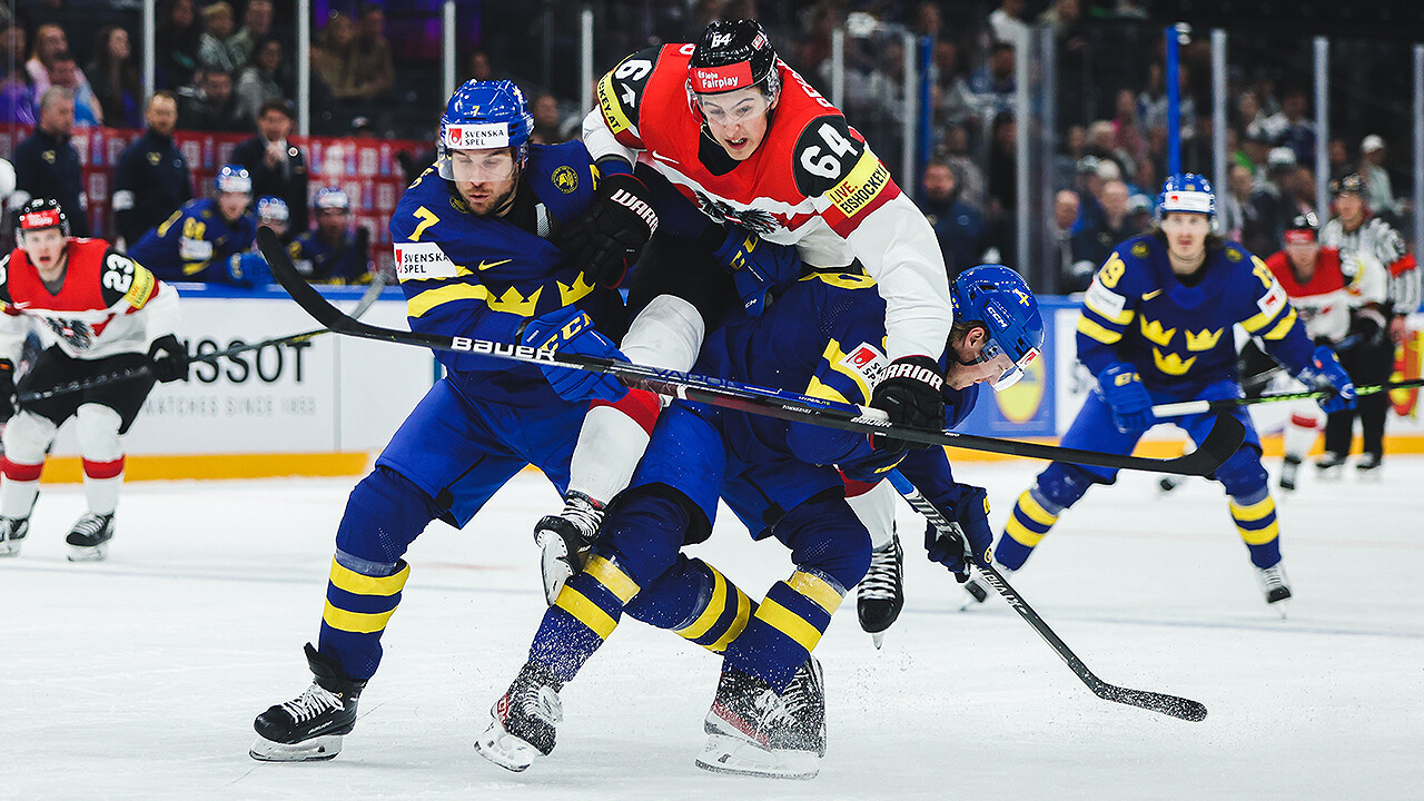 Eishockey-WM: Österreich muss sich Schweden klar beugen