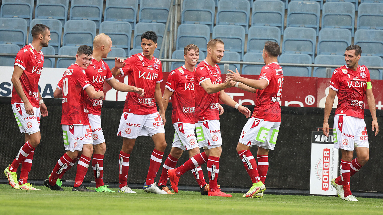 Admiral 2. Liga: GAK gewinnt Steirer Derby gegen Lafnitz