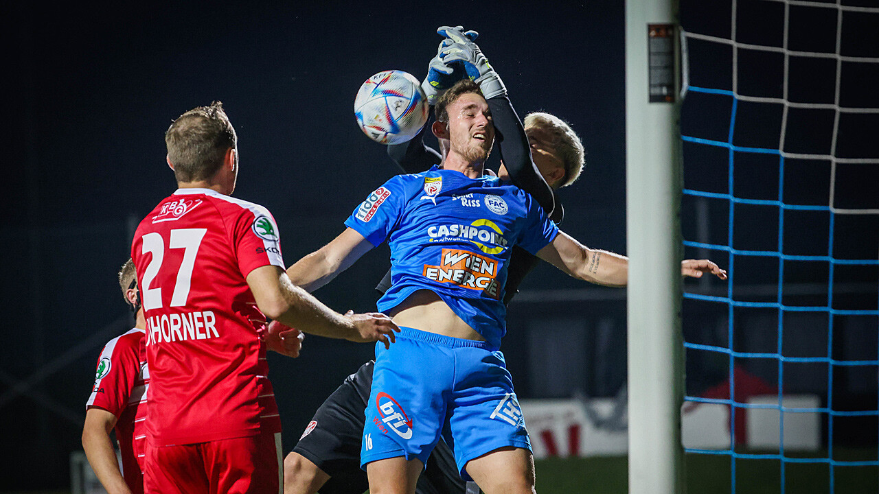 2.Liga: Last-Minute Ausgleich! Kapfenberg rettet Punkt gegen FAC