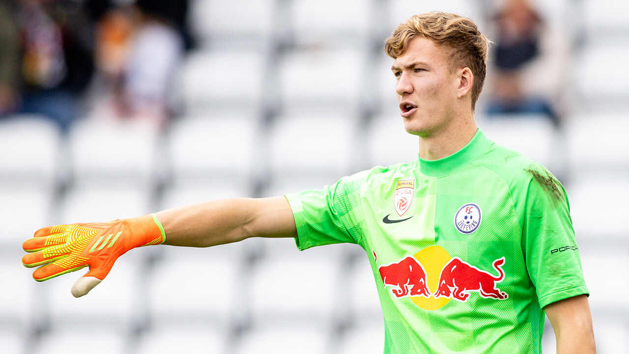 Red Bull Salzburg zieht Torhüter-Talent ins Bundesliga-Team hoch