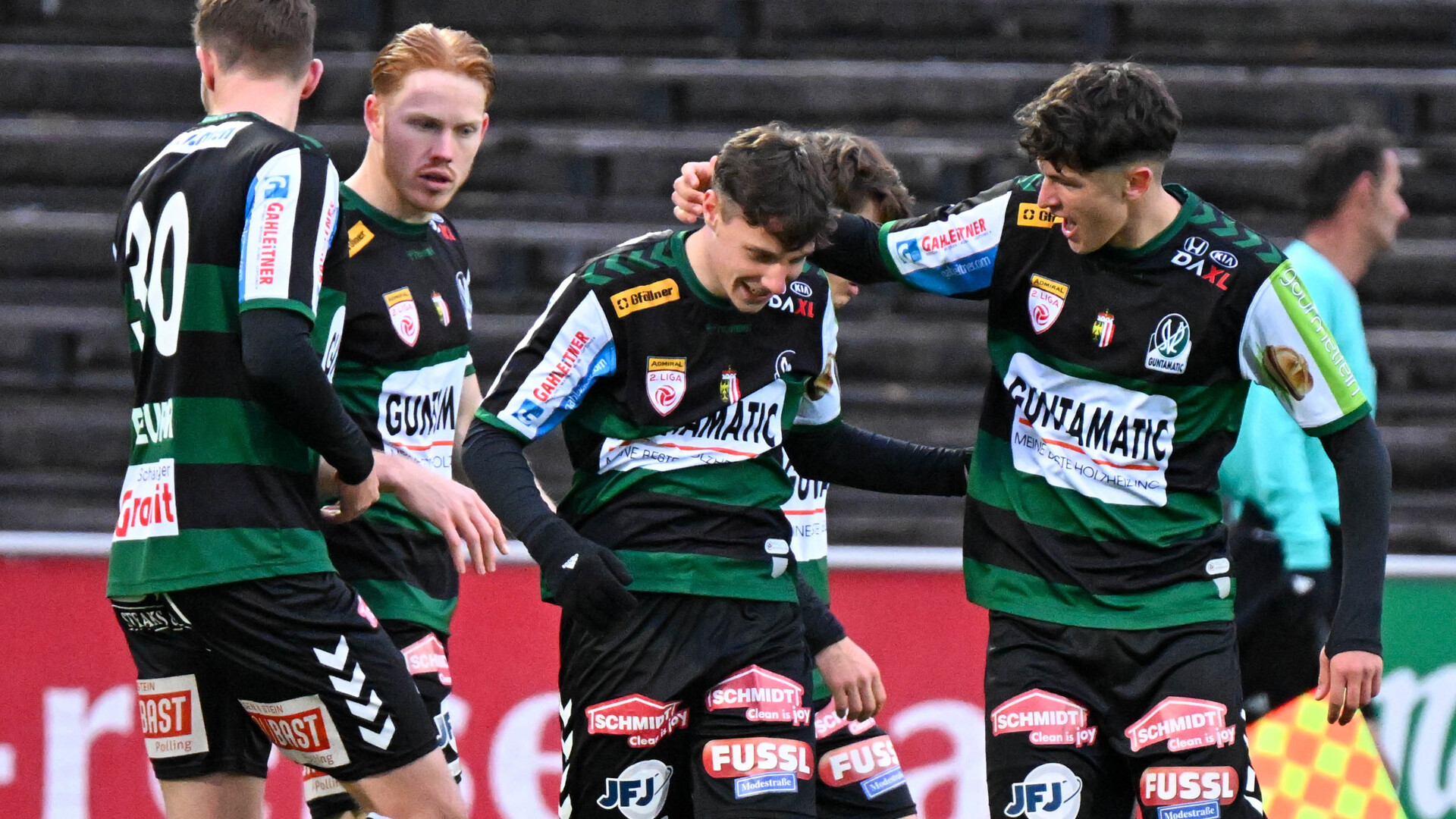 2. Liga: SV Ried nimmt drei Punkte aus dem Ländle mit