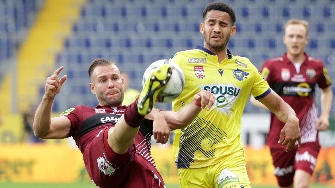 St. Pölten gibt frühe Führung gegen Altach aus der Hand