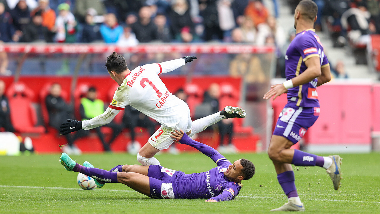Last-Minute-Elfer rettet Salzburg Remis gegen die Austria