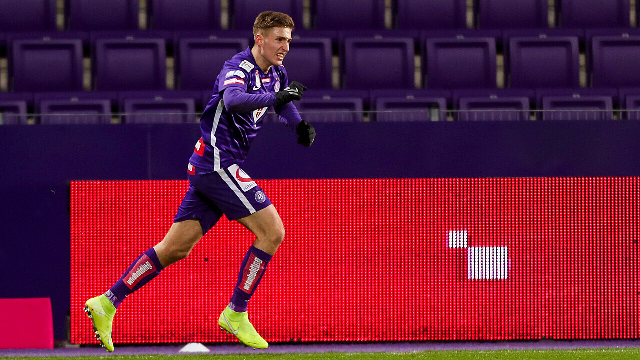 Bundesliga: Tor-Debütant Jukic rettet Austria Punkt gegen SKN