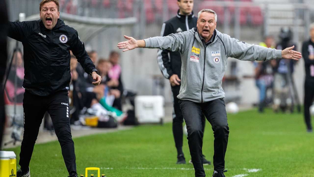 Peter Pacult bedauert: "Hätten nicht unbedingt verlieren müssen"