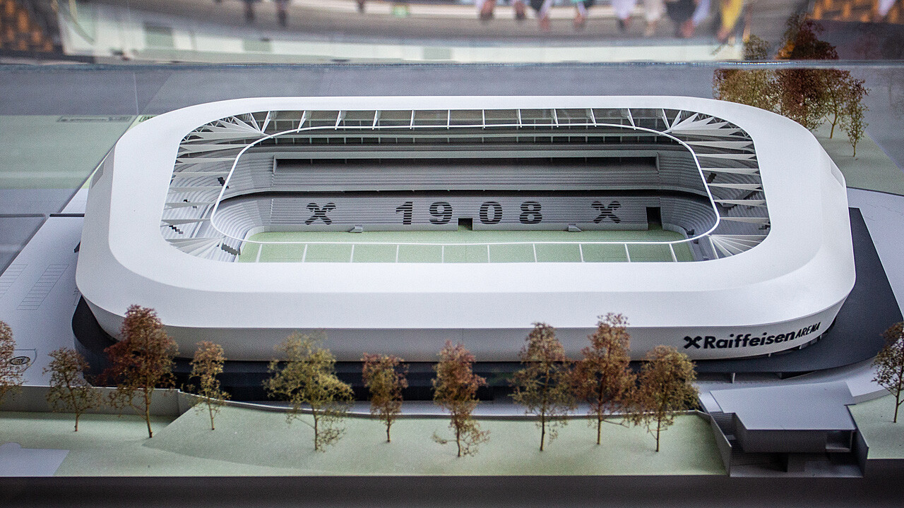 VIDEO: LASK stellt neue Raiffeisen Arena in Linz vor
