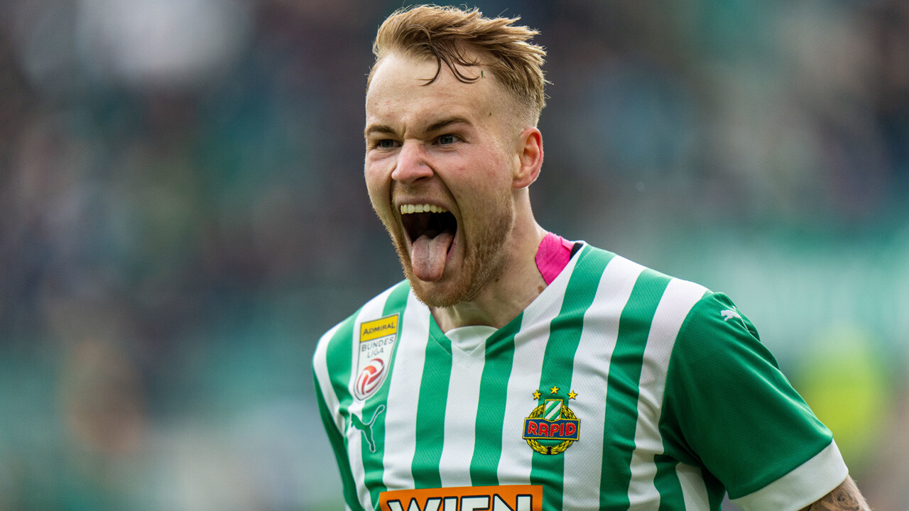 Oliver Strunz verlängert langfristig bei Rapid Wien