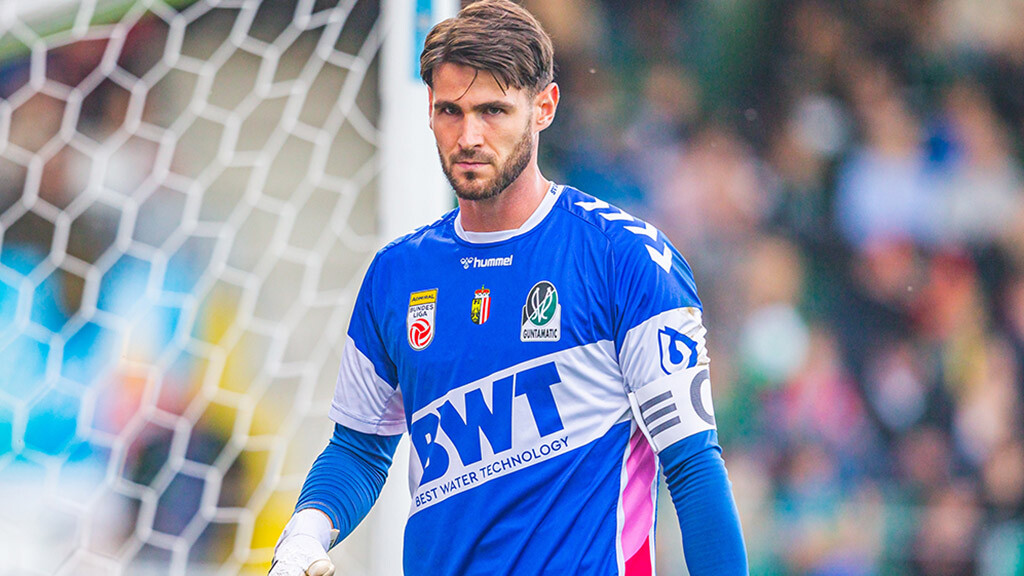 Knieverletzung? SV Ried bangt um Torhüter Sahin-Radlinger