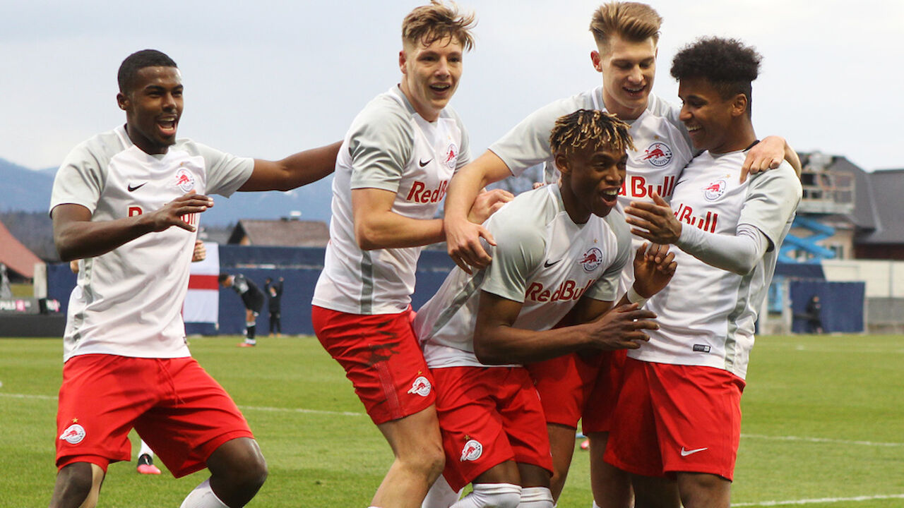 UEFA Youth League: Salzburgs Jungbullen stürmen ins Viertelfinale