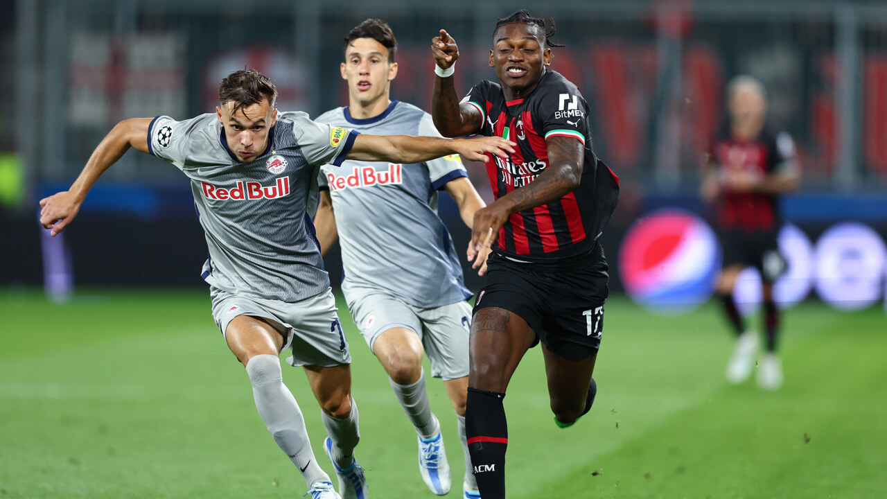 Champions League: FC Salzburg ringt AC Milan ein Remis ab