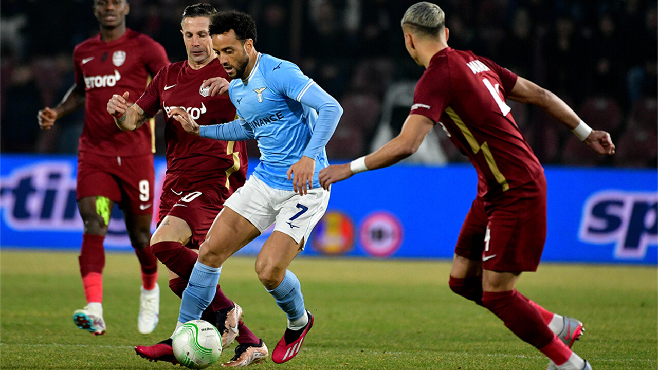 Conference League: Lazio zittert sich gegen Cluj ins Achtelfinale