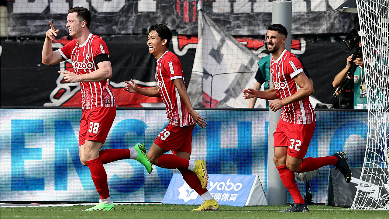 Deutsche Bundesliga: Gregoritsch-Tor und Freiburg auf Platz eins Deutsche Bundesliga: Gregoritsch-Tor und Freiburg auf Platz eins