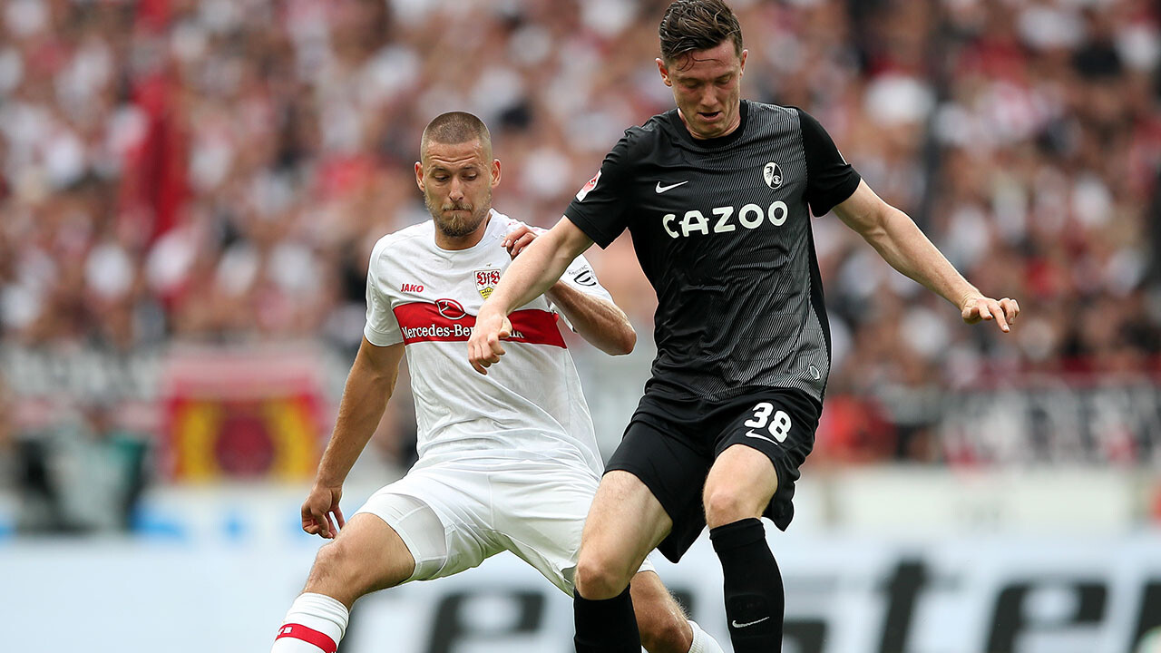 Michael Gregoritsch jubelt mit Freiburg über Sieg gegen Stuttgart