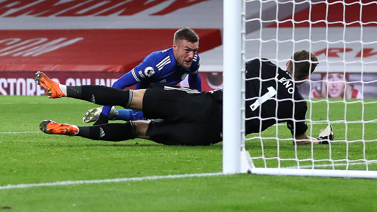 Premier League: Jamie Vardy erzielt den Goldtreffer gegen Arsenal