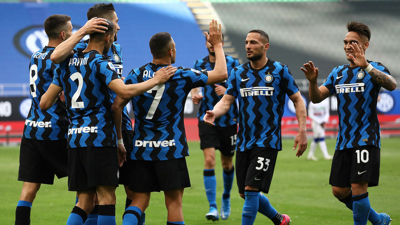Meister Inter Mailand siegt weiterhin - 5:1 gegen Sampdoria Genua Meister Inter Mailand siegt weiterhin - 5:1 gegen Sampdoria Genua
