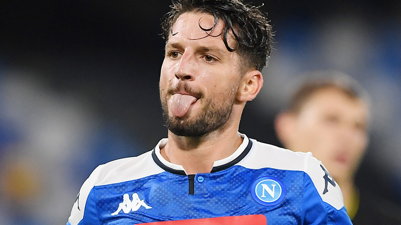 100 Tore! Dries Mertens schießt Napoli zum Sieg bei AS Rom