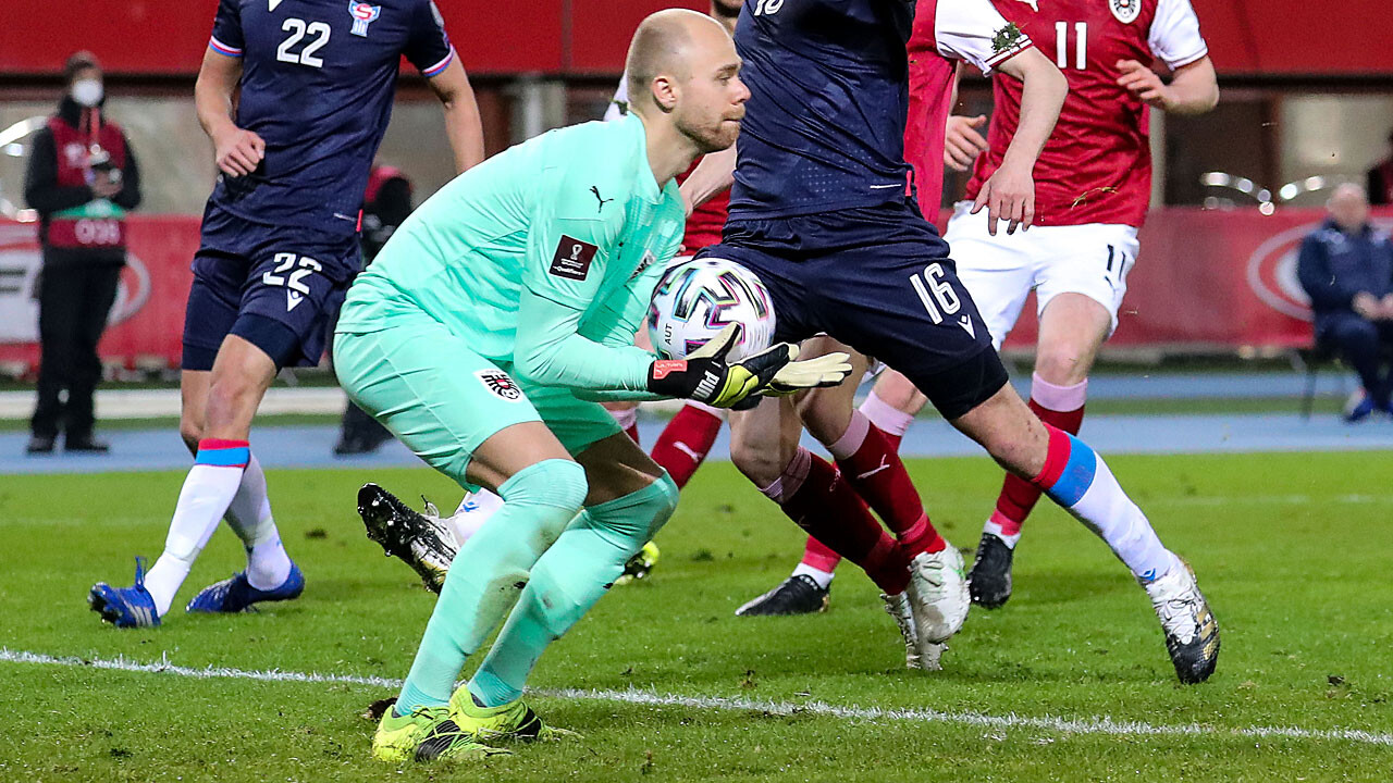 ÖFB-Goalie Alexander Schlager: "Freue mich über jede Minute"