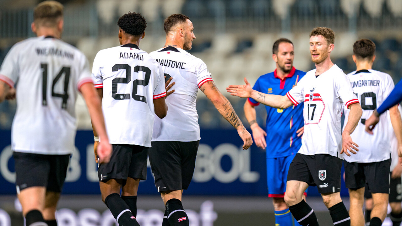 ÖFB-Team: Zufriedenheit nach knappem Sieg gegen Andorra