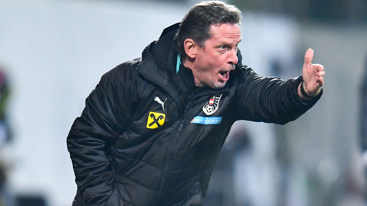 U21-Teamchef Werner Gregoritsch kann aus dem Vollen schöpfen
