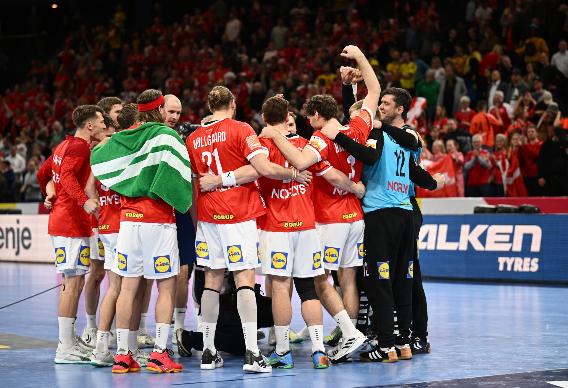 Handball-EM: Dänemark stößt Türe zum Halbfinale weit auf