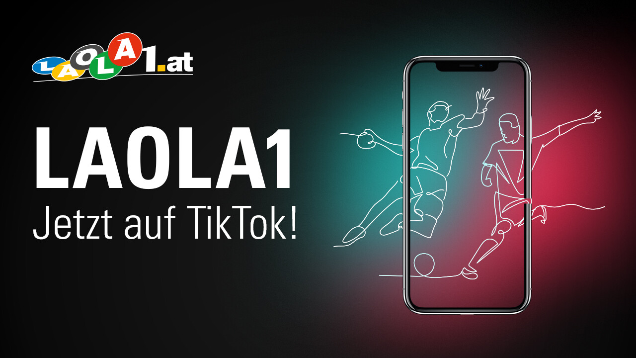 LAOLA1 goes TikTok: Start eines eigenen Sport-Accounts