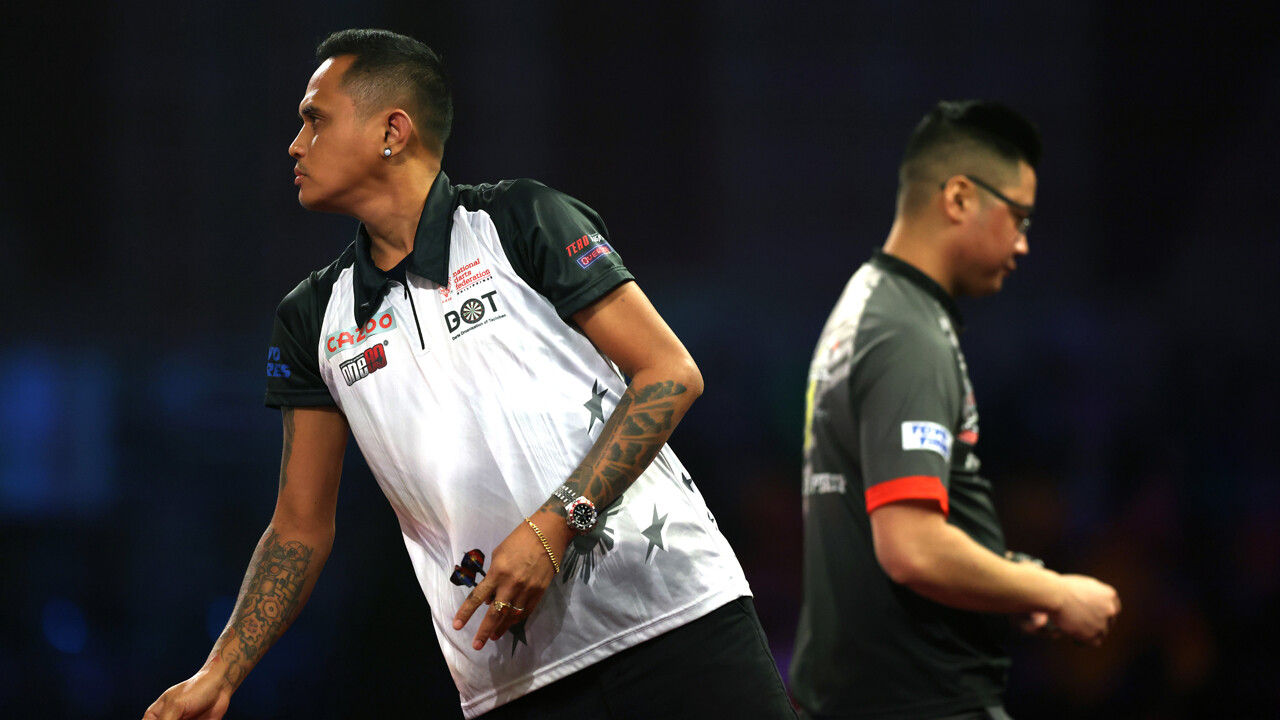 Darts-WM: Rowby-John Rodriguez scheitert bereits in der 1. Runde