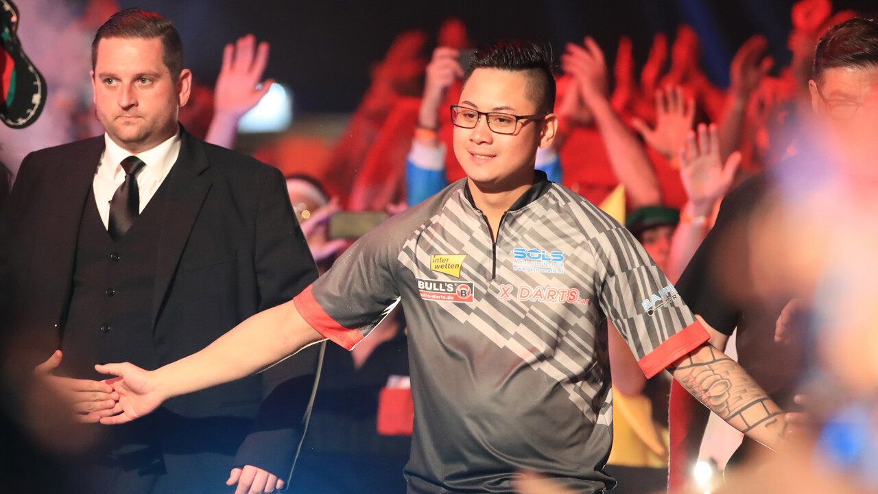 Rowby-John Rodriguez: Die Anderen spielen auch nur mit drei Darts