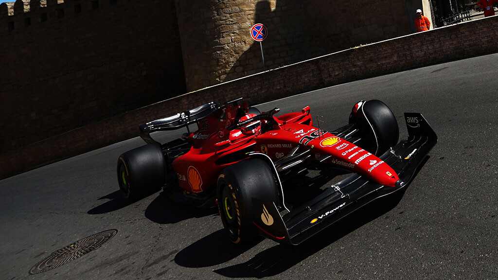 Formel 1: Charles Leclerc sticht Red Bulls in Baku-Quali aus