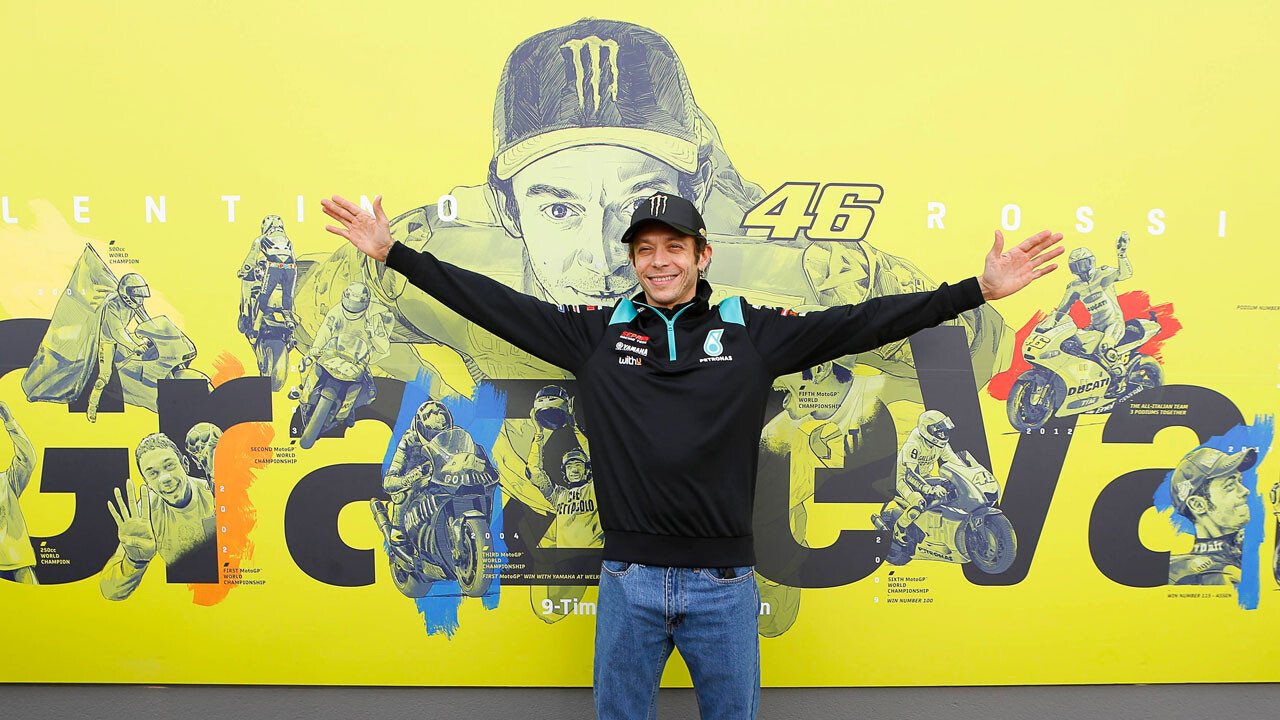MotoGP: Arrivederci! Valentino Rossi zum Abschied in den Top 10