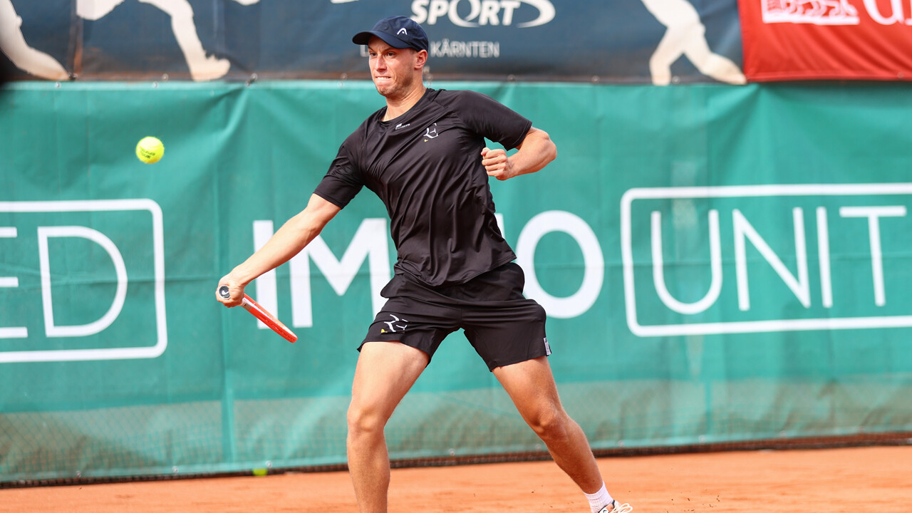 Filip Misolic im Finale des Challengers in Roseto degli Abruzzi