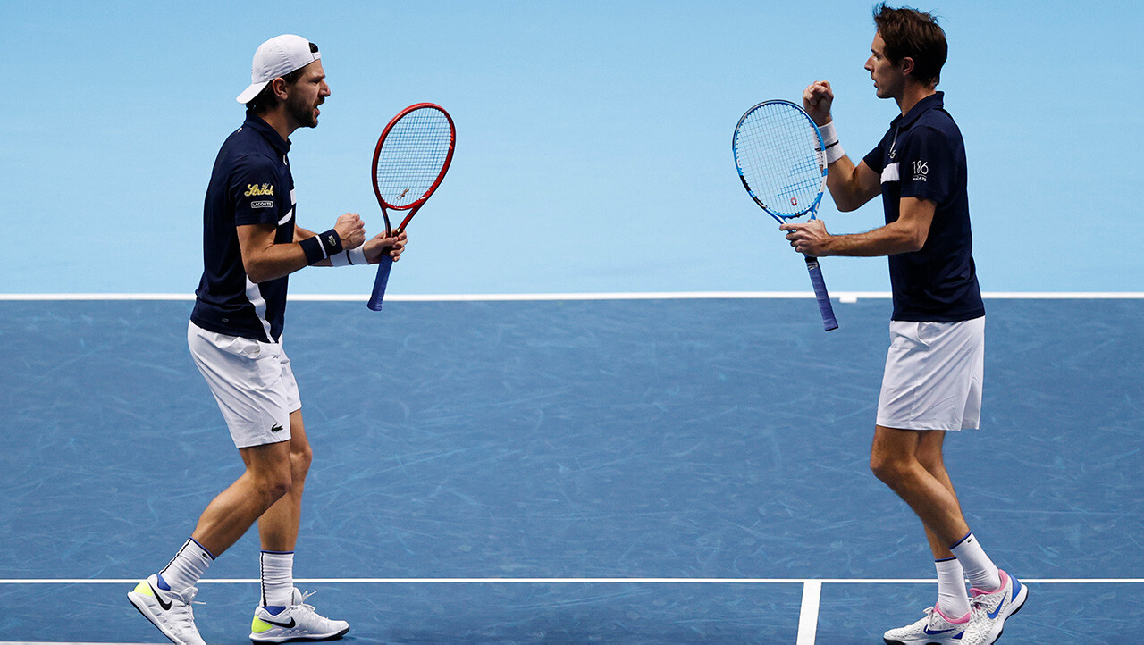 Jürgen Melzer jubelt bei ATP Finals in London über eine Premiere