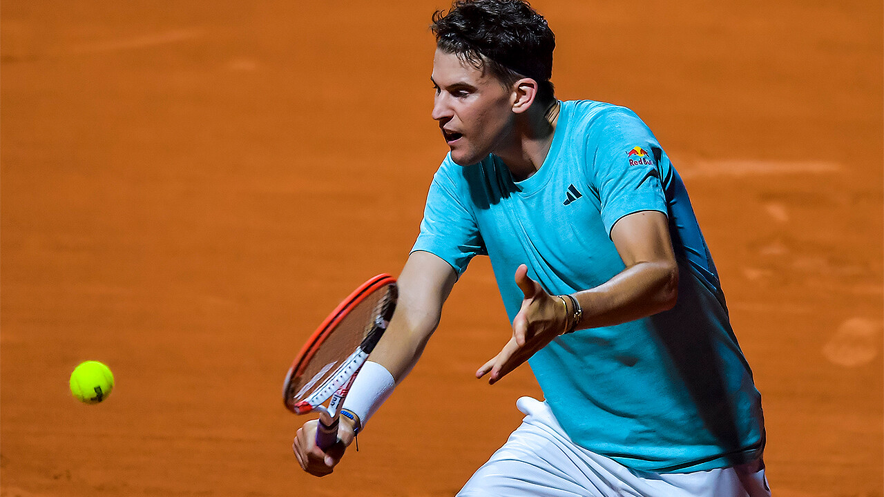 Tennis: Dominic Thiem im Doppel-Viertelfinale von Estoril