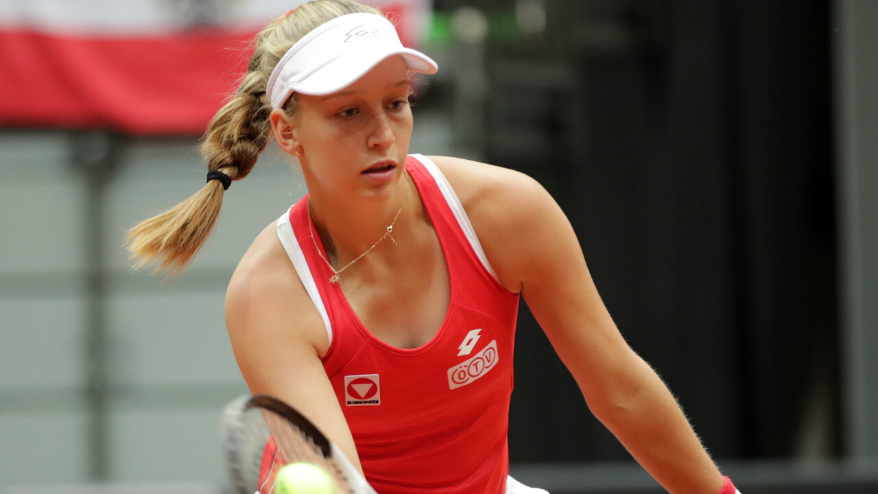 Sinja Kraus tankt vor Linz-Auftritt Selbstvertrauen auf Hartplatz