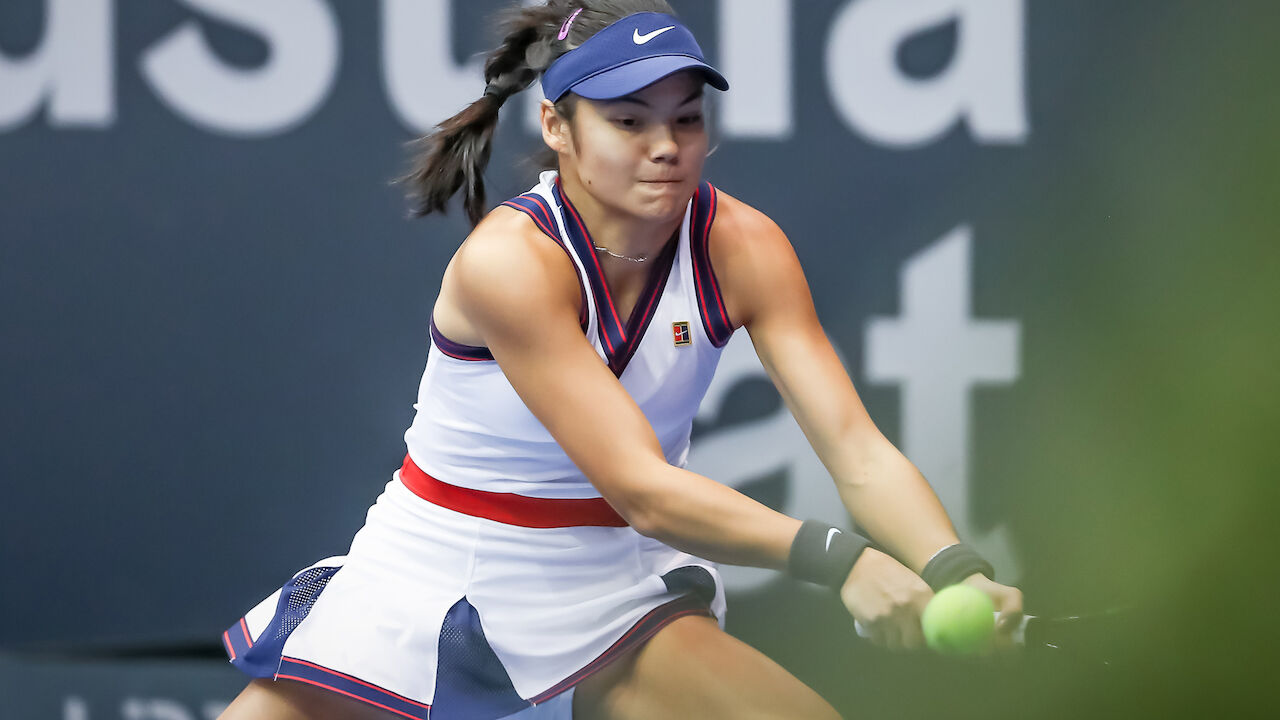 Topgesetzte Raducanu verliert Auftaktmatch bei Upper Austria Linz