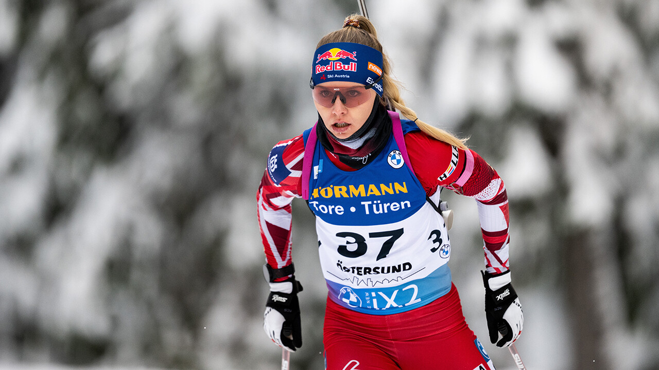 Biathlon: Anna Gandler macht in der Verfolgung 21 Plätze gut