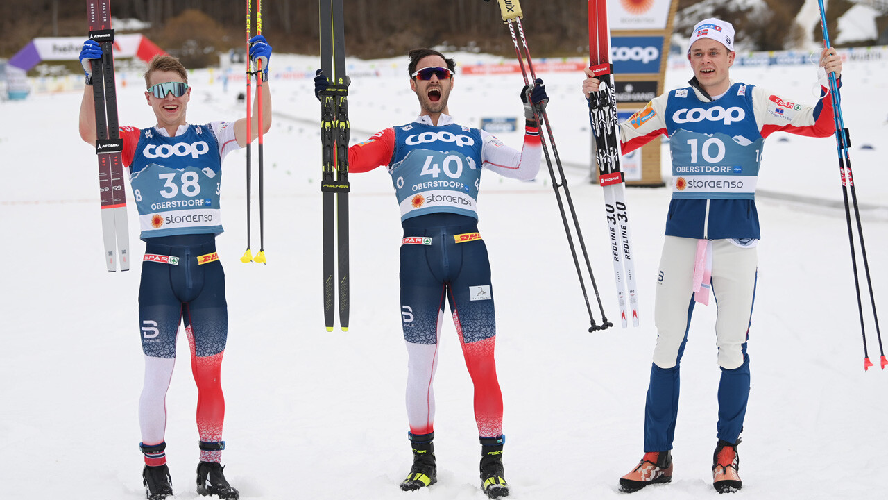 Nord. WM: Holund führt norwegischen Dreifachsieg über 15km an