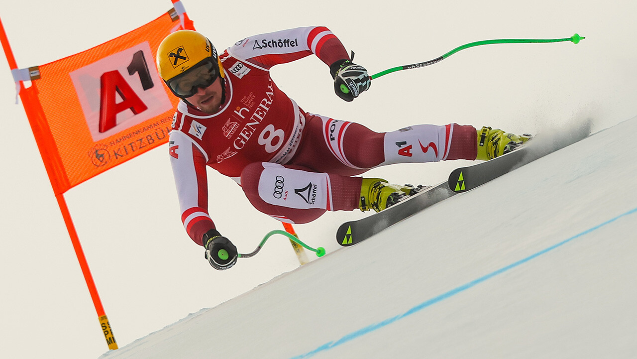 Max Franz mit Trainings-Bestzeit in Garmisch-Partenkirchen